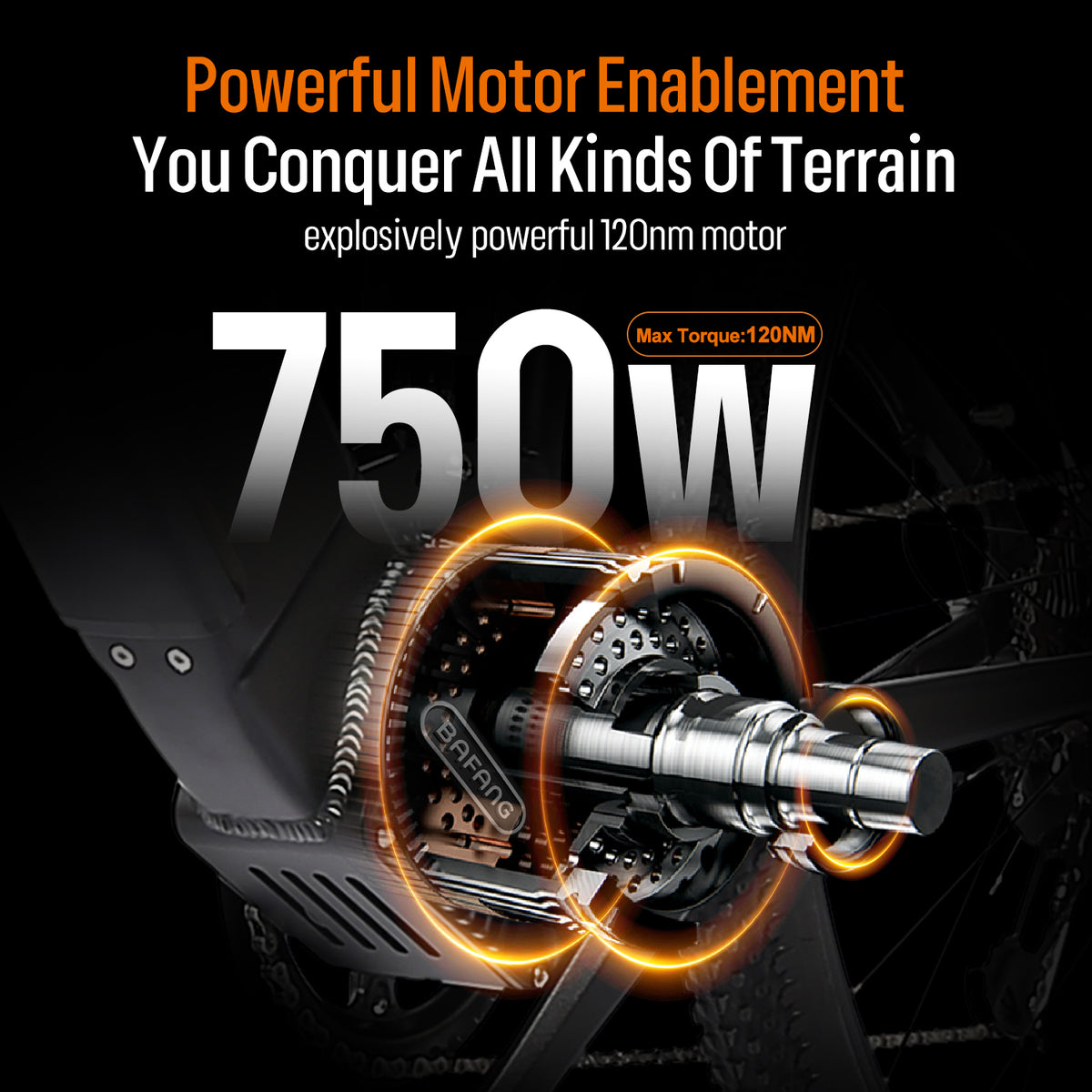 2024 Accolmile Cola Bear - 48V 20Ah BAFANG 48V 750W 840Wh Mid Motor Mo – Accolmile E-Bikes